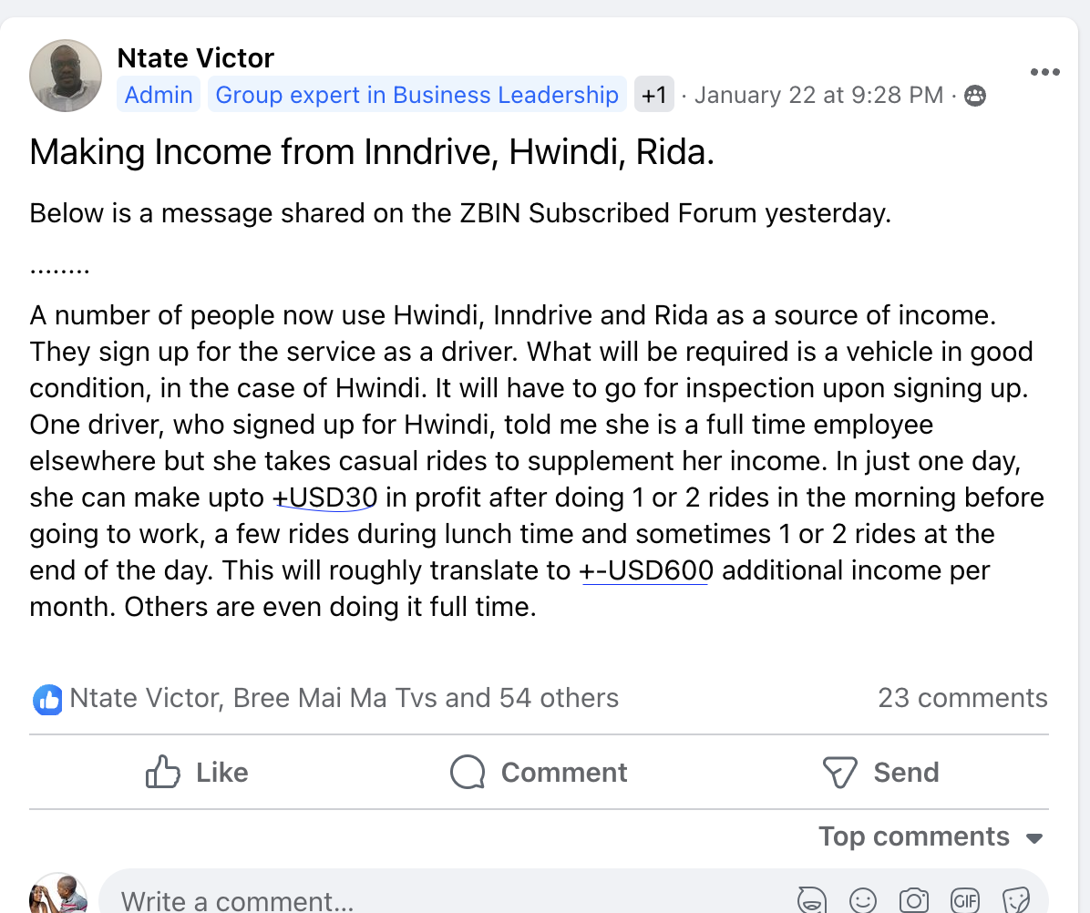 The Comprehensive Guide to Using In-Drive in Zimbabwe | Company ...